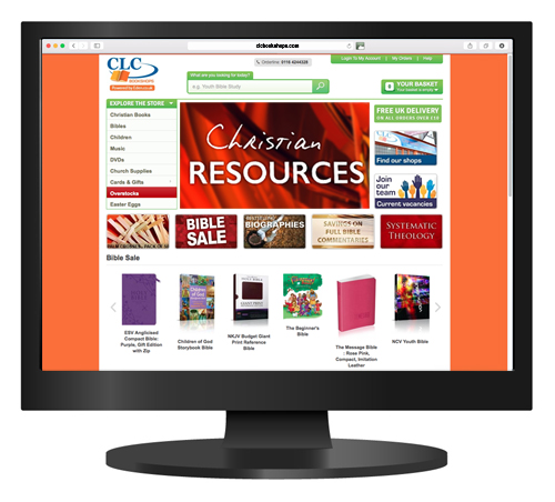 CLC Bookshops website - Shop finder: CLC International (UK)